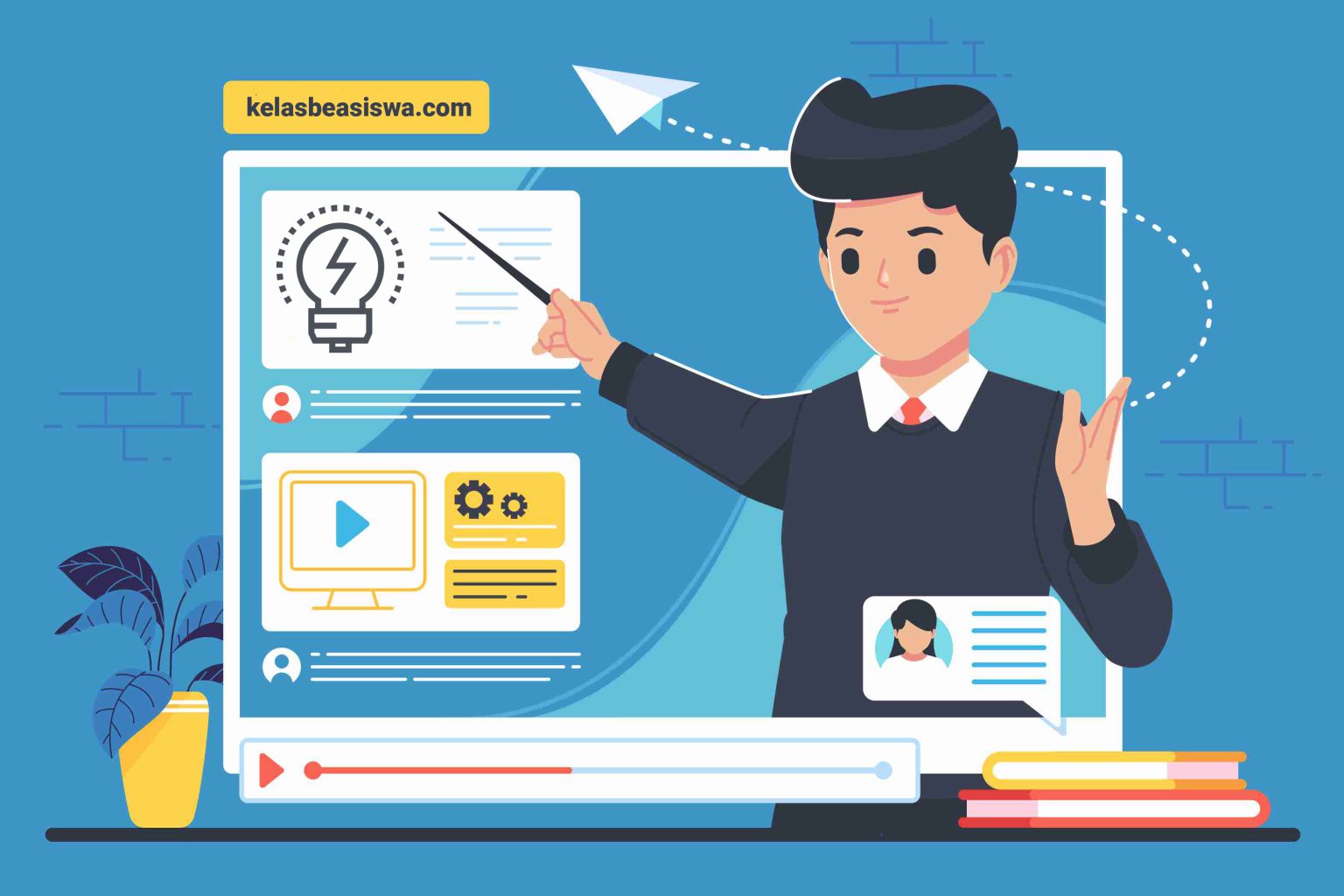 Kelasbeasiswa - Kursus Belajar Online Perisapan Studi & Kerja